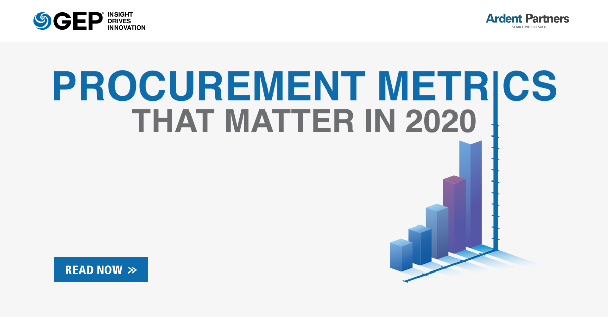 Procurement Metrics That Matter | Procurement Benchmarks | GEP