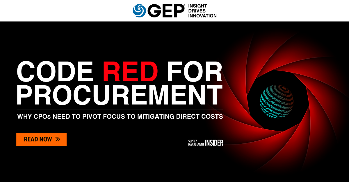 Code Red for Procurement: Why CPOs Need to Pivot Focus To Mitigating ...
