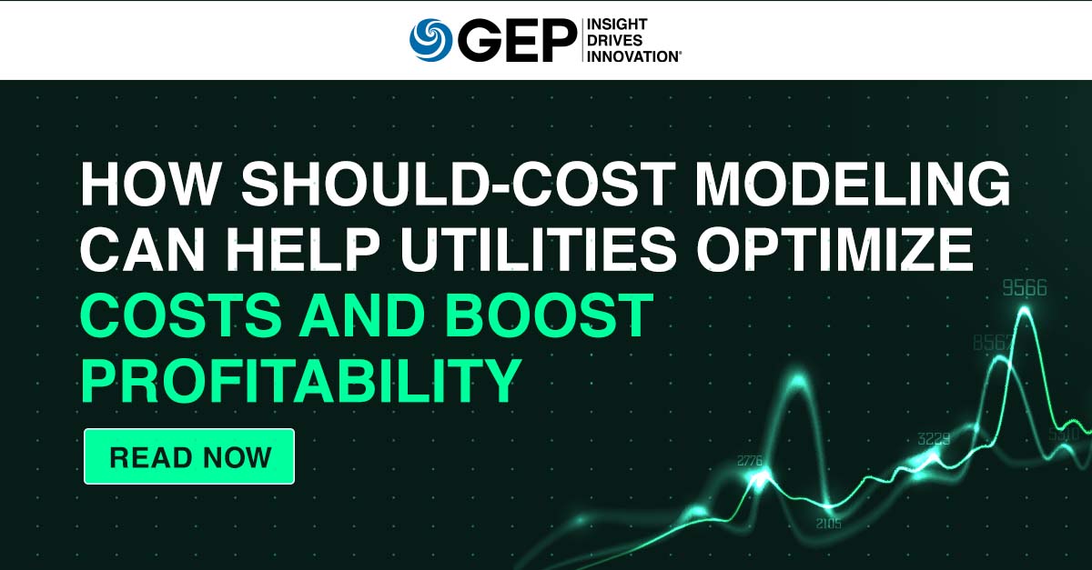 How Should-Cost Modeling Helps Utilities Optimize Costs | GEP
