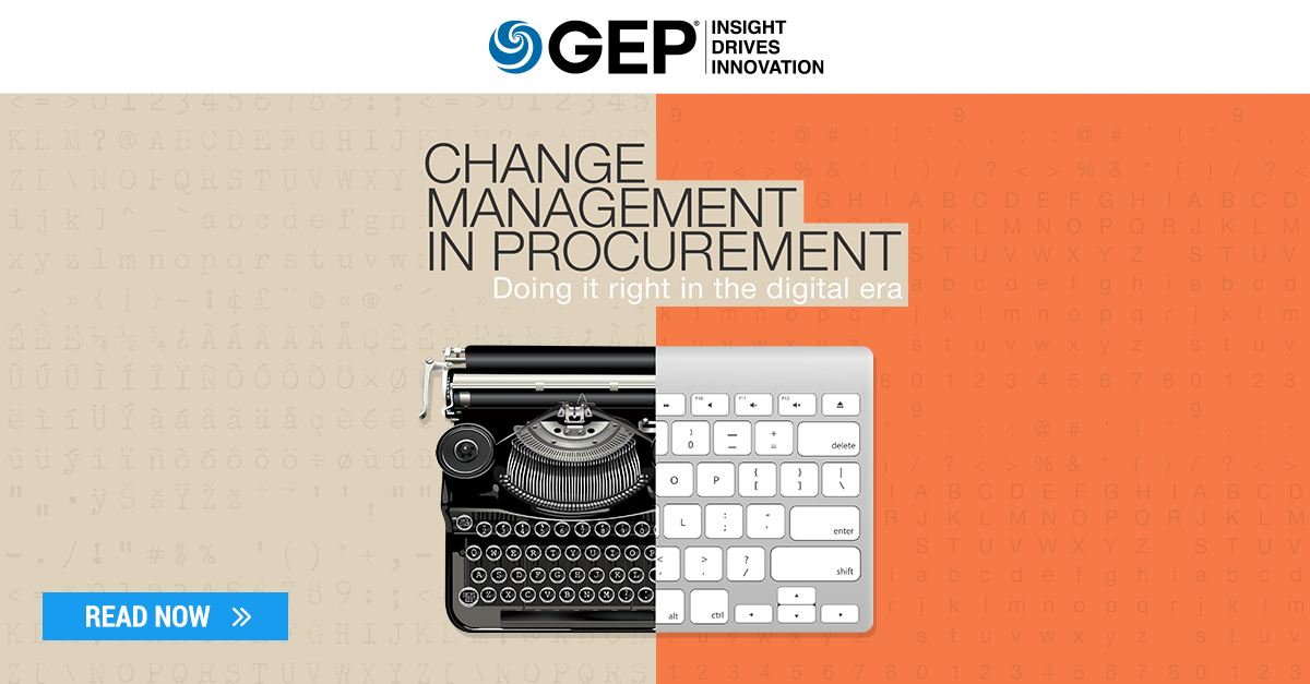 Change Management in Procurement for the Digital Era | GEP