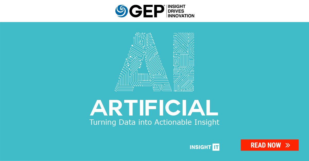 Artificial Intelligence: Turning Data into Actionable Insight | GEP