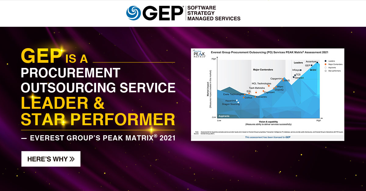 GEP Is a Leader, Star Performer Among Procurement Outsourcing Providers ...