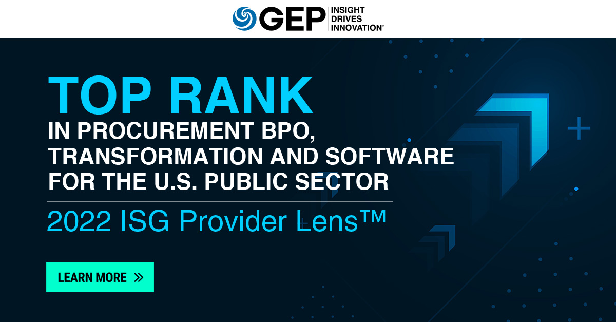 GEP Named a Leader in Procurement BPO, Transformation and Software for ...