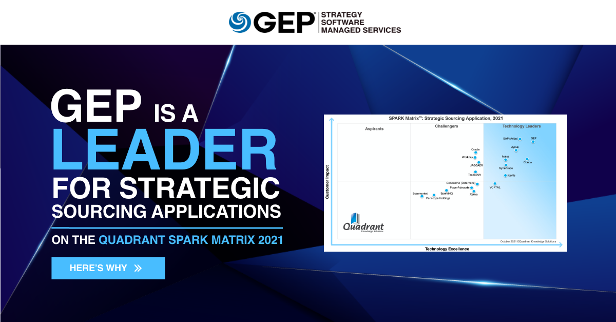 GEP Is the Undisputed Leader for Supply Chain and Procurement Strategic ...