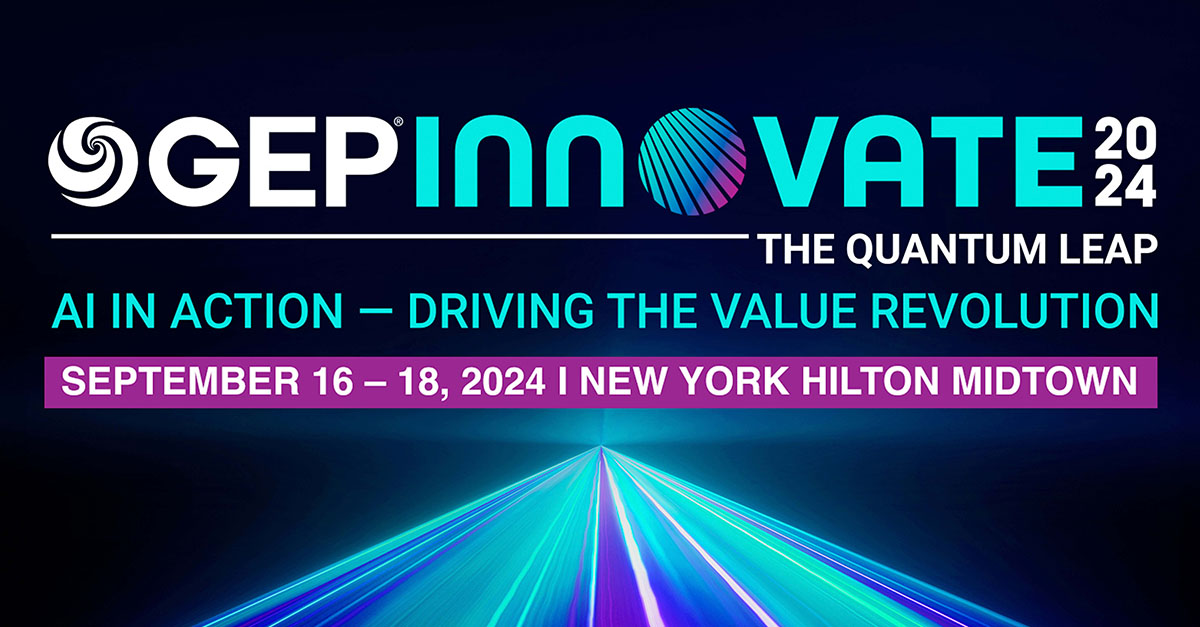 Why You Can’t Afford to Miss GEP INNOVATE 2024 | GEP Blog