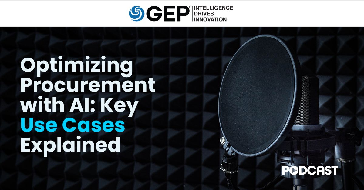 Optimizing Procurement with AI: Key Use Cases Explained | GEP