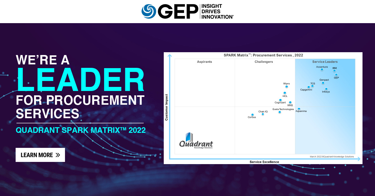 3 Top Analysts; One Clear Leader in Procurement Services | GEP