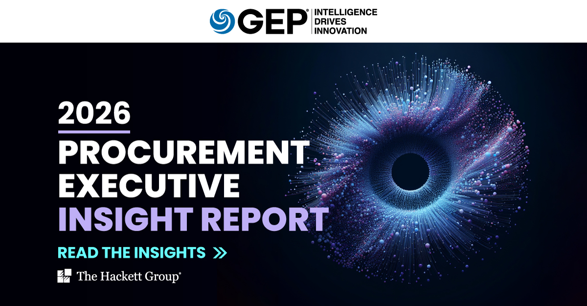 The 2026 Procurement Executive Insight Report | GEP