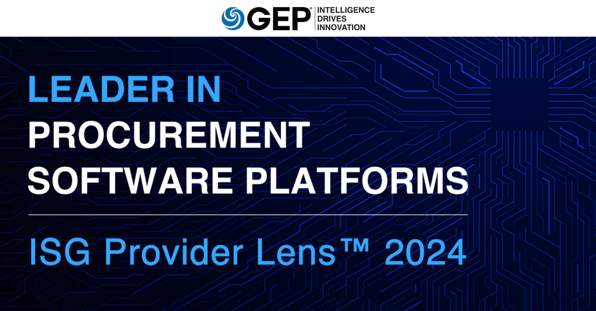 A Procurement Software Platforms Leader — 4 Years Running | GEP
