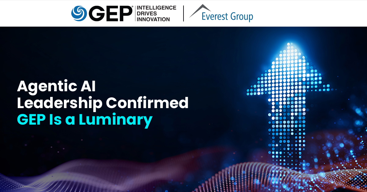 GEP SMART Ranks as a Luminary in Everest Group’s Agentic AI Innovation ...