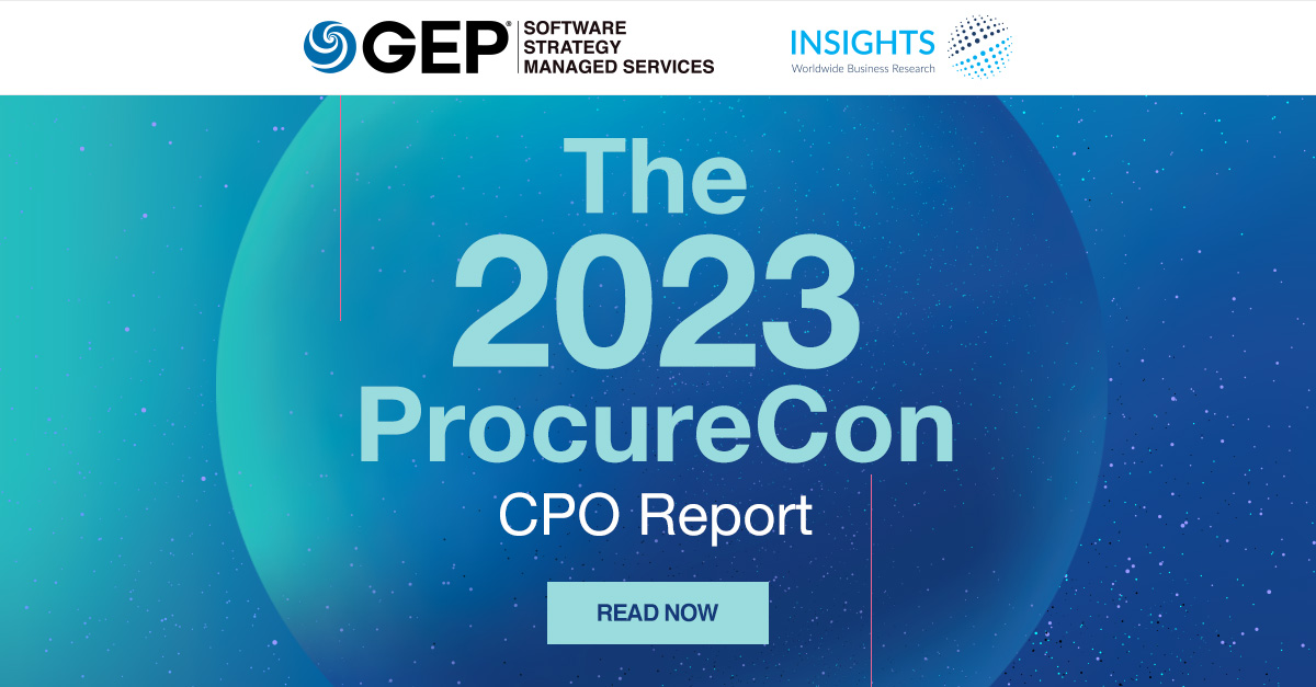 The 2023 ProcureCon CPO Report | GEP