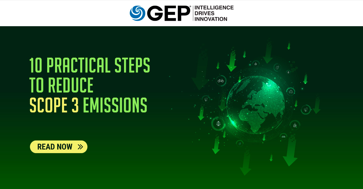 10 Practical Steps To Reduce Scope 3 Emissions | GEP