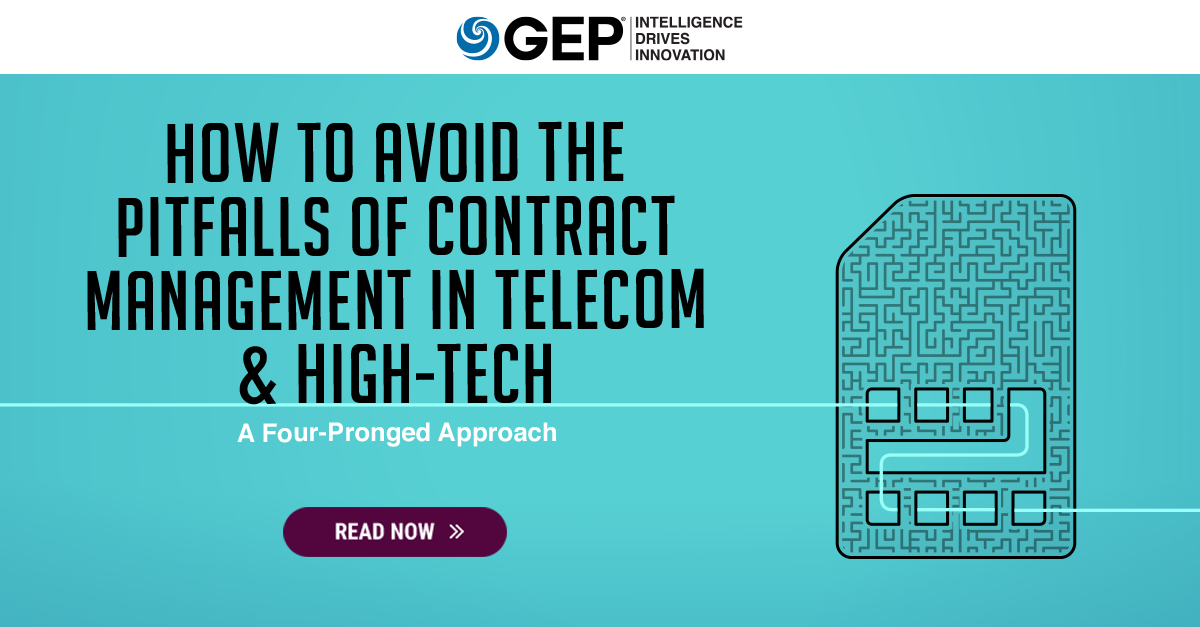 How To Avoid The Pitfalls Of Contract Management In Telecom And High Tech Gep