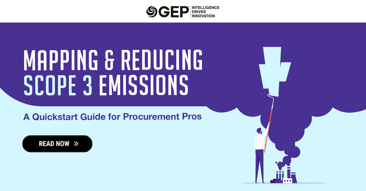 Mapping & Reducing Scope 3 Emissions: A Procurement Pros Guide | GEP