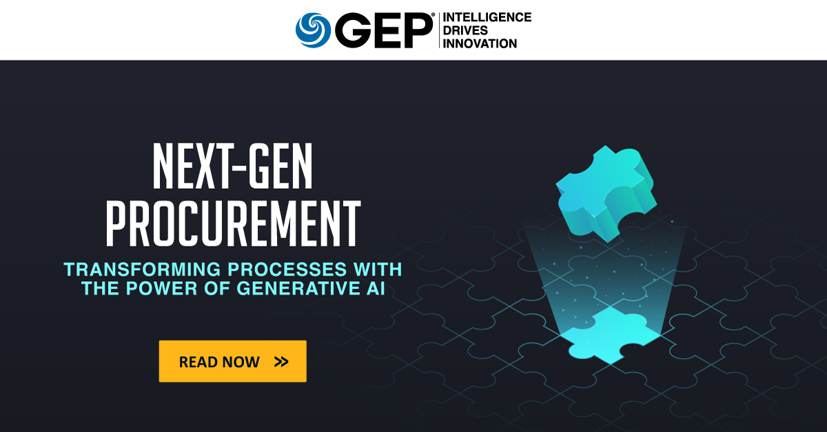 Next-Gen Procurement: Generative AI Transformations | GEP