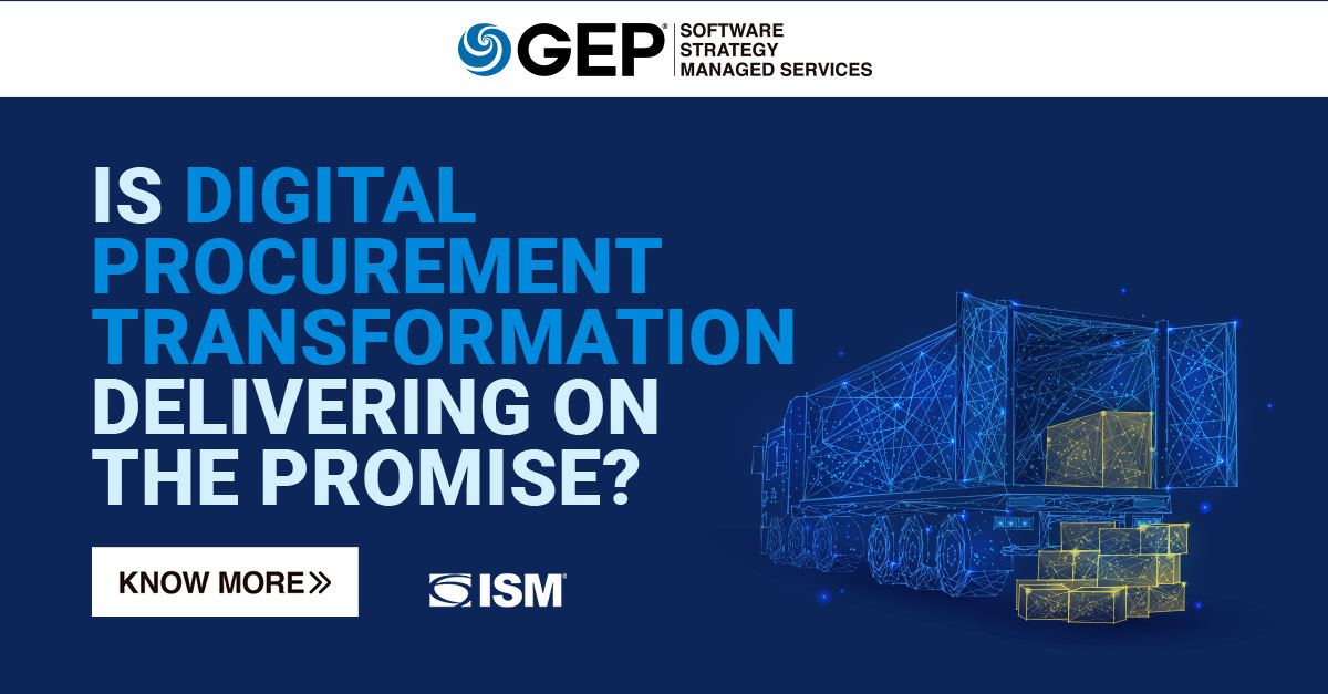 Is Digital Procurement Transformation Delivering on the Promise? | GEP