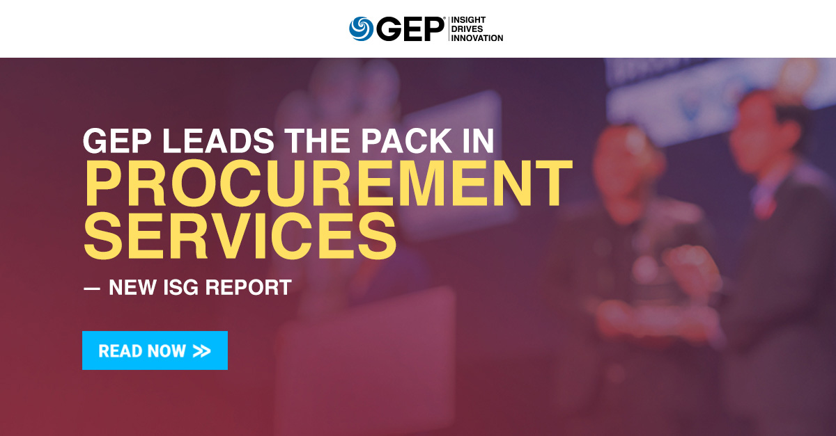 GEP Leads the Pack in Procurement Services | GEP