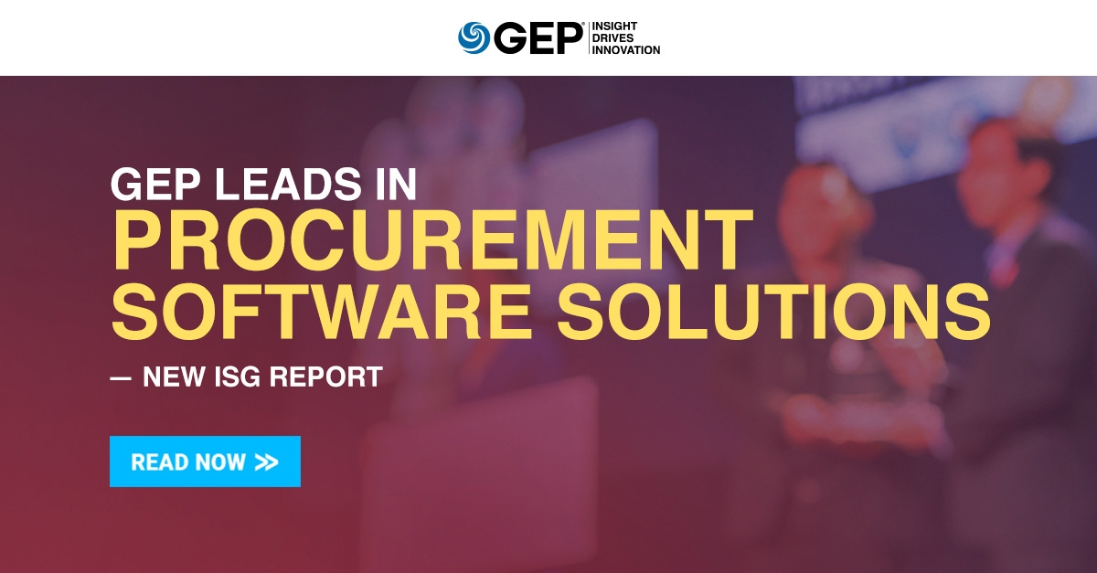GEP Leads in Procurement Software Solutions | GEP