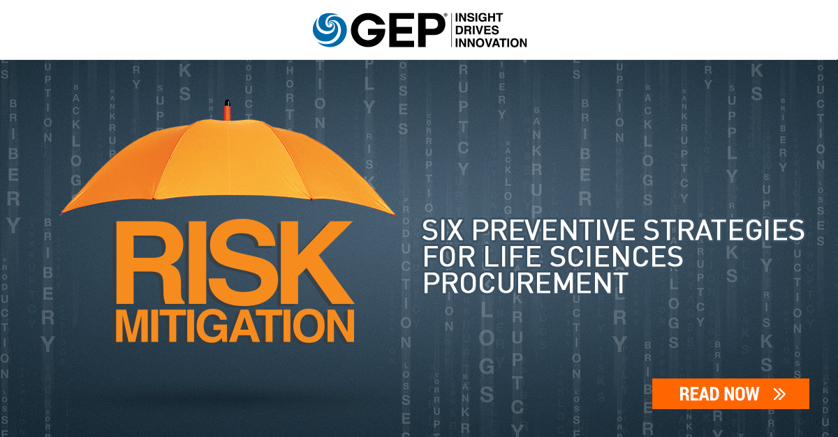Risk Mitigation Techniques for Life Sciences Procurement | GEP