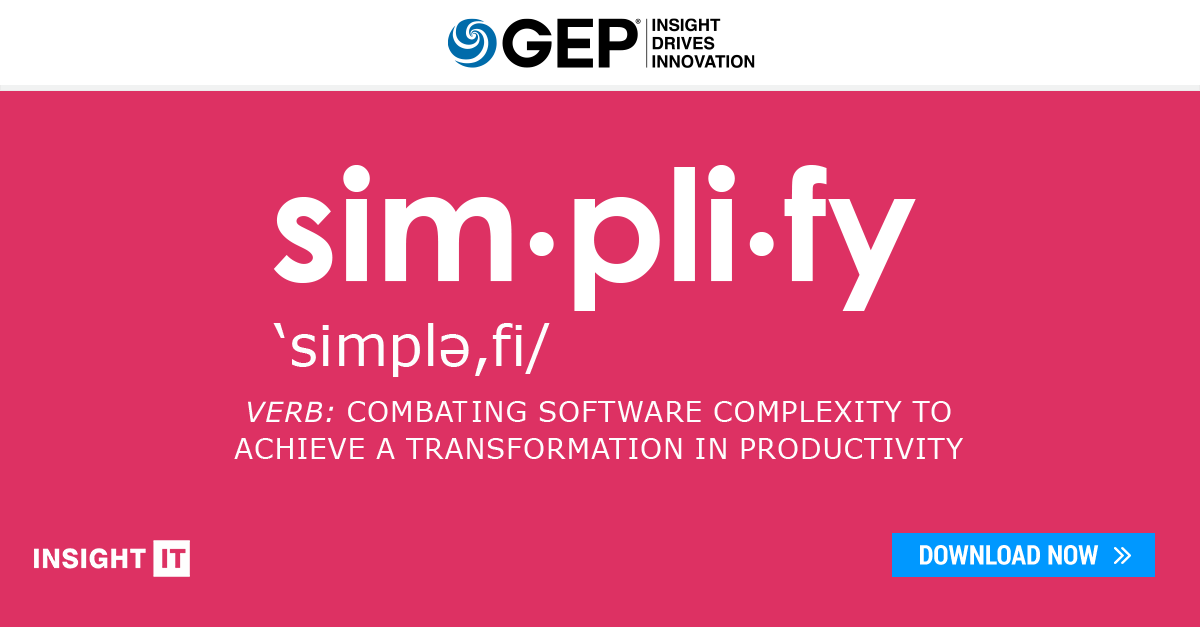 Simplify: Combating Software Complexity to Achieve a Transformation in ...