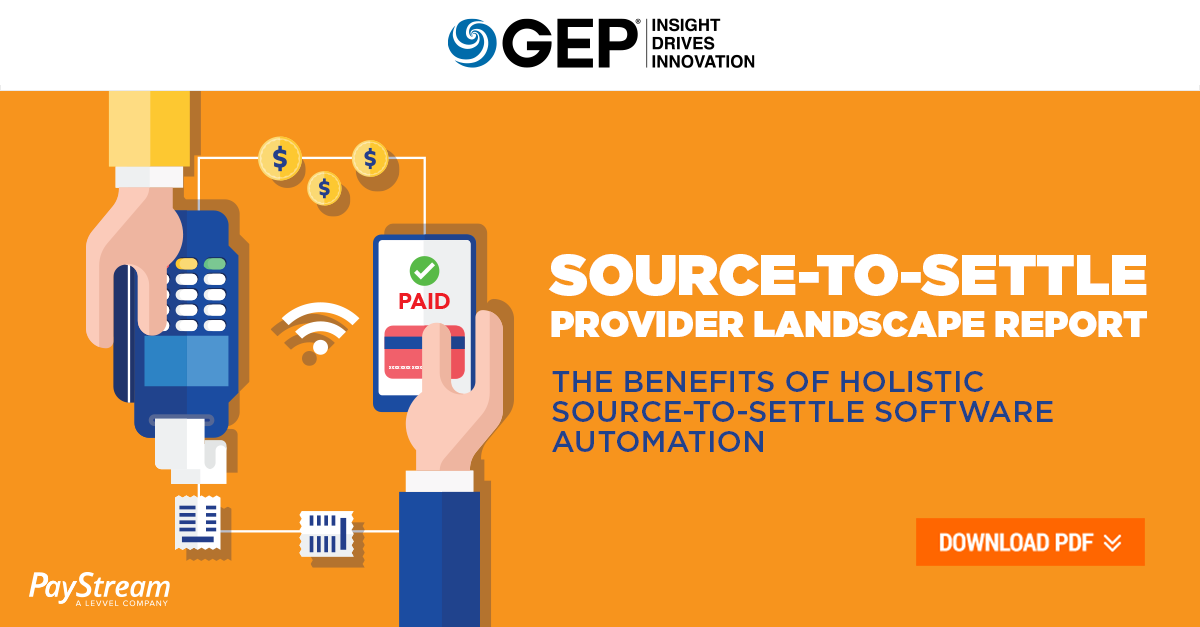 Source-to-Settle Provider Landscape Report | GEP